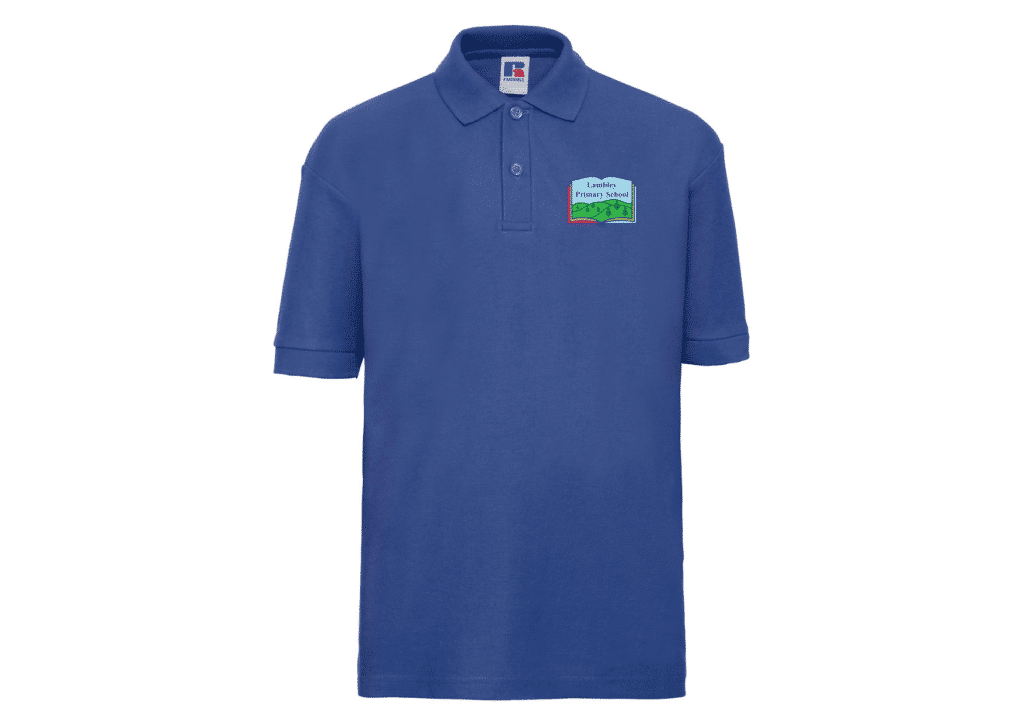 Lambley - Royal Polo Shirt - Big Fish Schoolwear